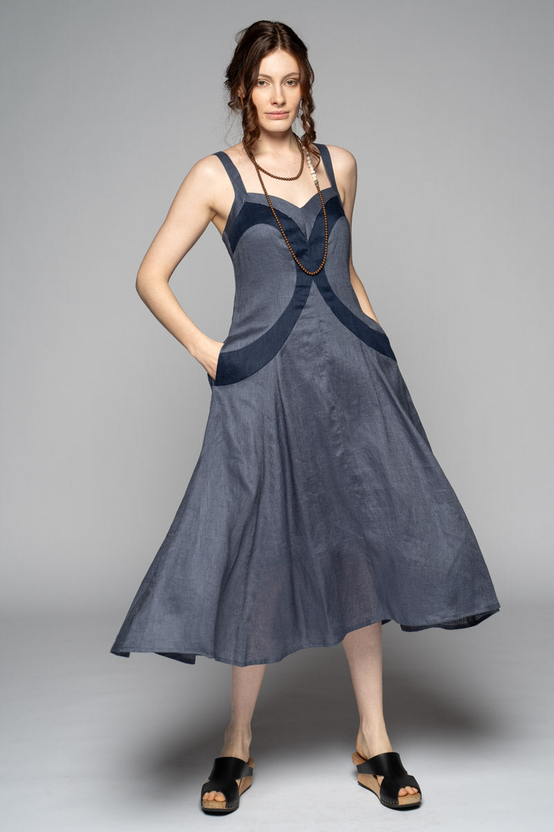 DOGSTAR Nocturne Dress Steel – Ruth Tate