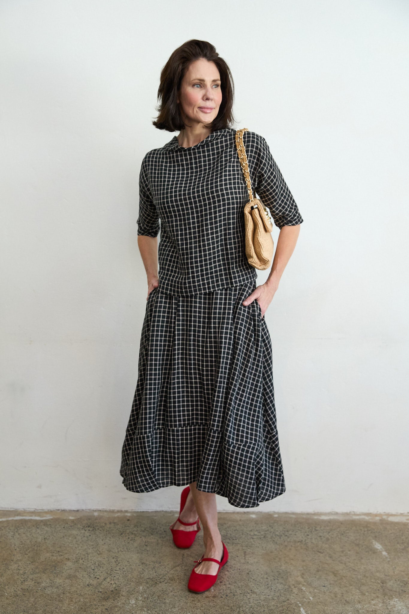 Guilia linen top – Ruth Tate
