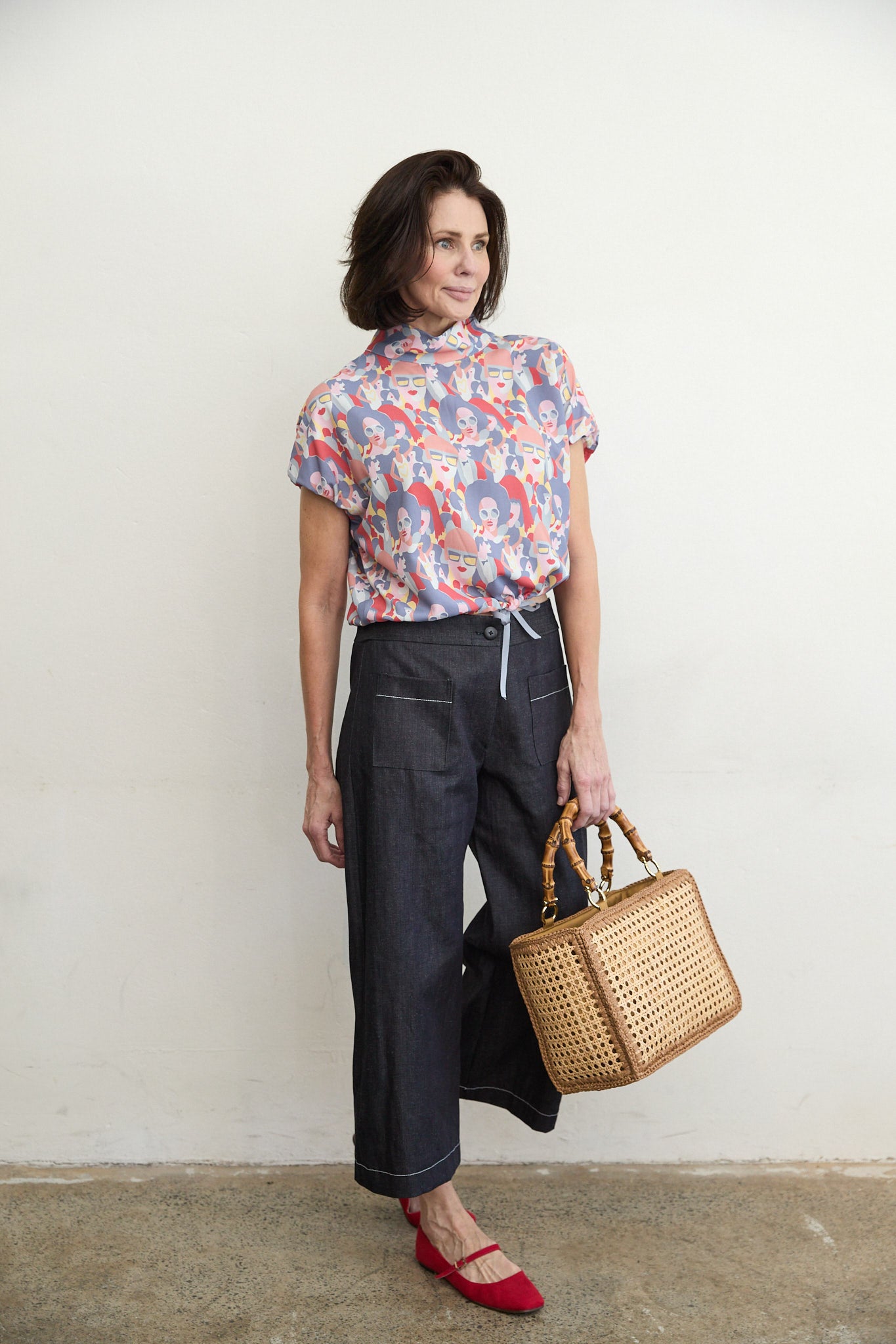 Anyata Print Top – Ruth Tate